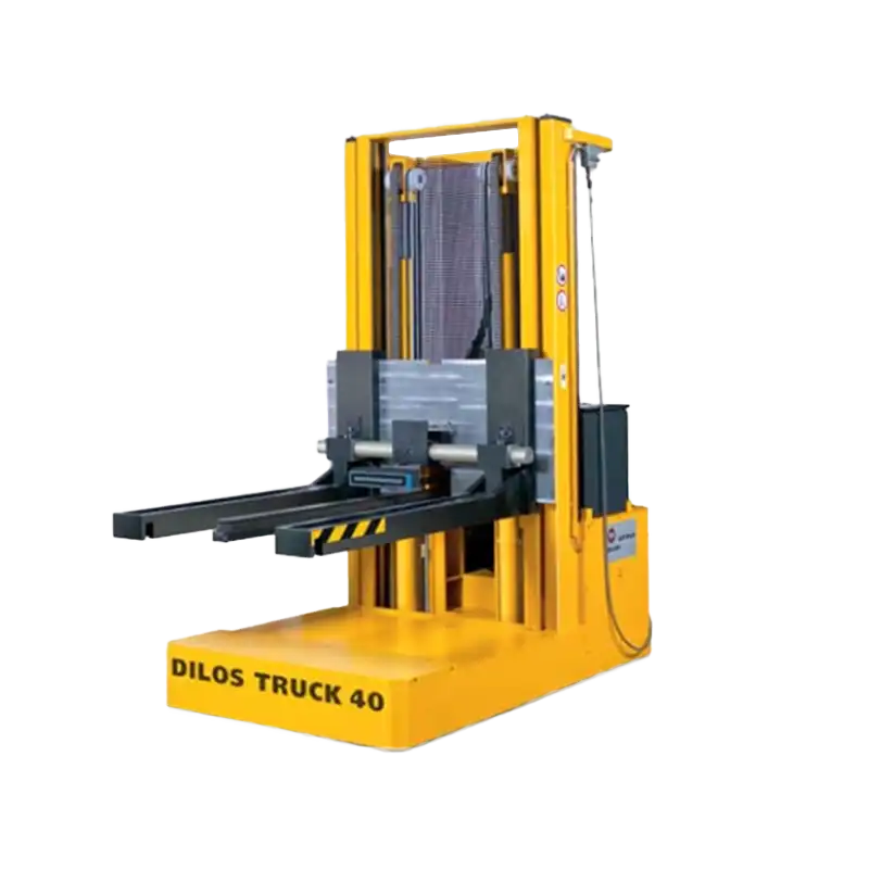 Dilos Truck - Muletti speciali per Cambio e Trasporto Stampi | Homberger
